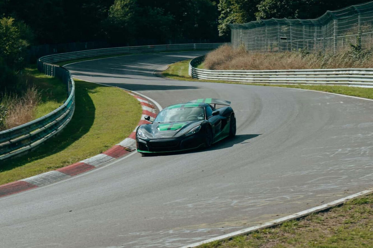 Rimac Nevera pulverisiert Tesla-Rekord auf der Nordschleife